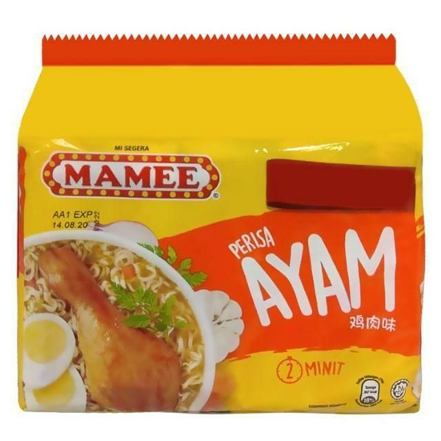 Mamee Ayam Mee 79g x 5 Pack | Lazada