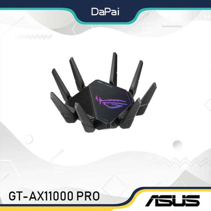 Asus ROG GT-AX11000 PRO High Speed WiFi 6 Router Three Band Wireless ...