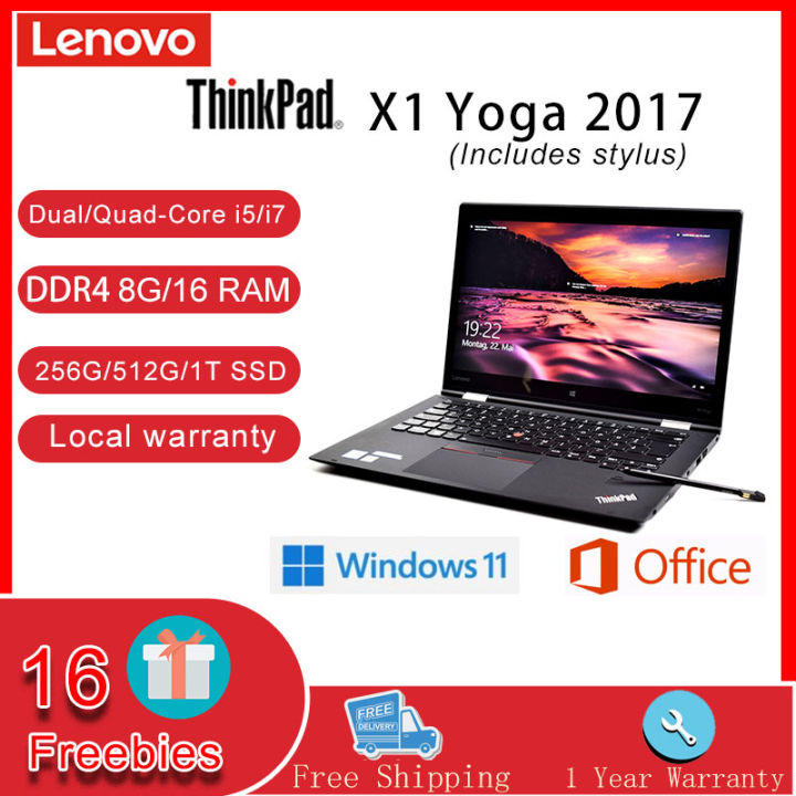 Lenovo ThinkPad X1 Yoga 2017 2-in-1 laptop Tablet computer Intel Quad ...