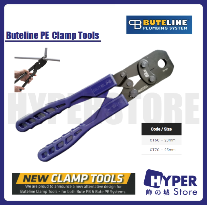 BUTELINE | PE Clamp Tools / Alat Pengapit ( CT6C - 20mm | CT7C - 25mm ...