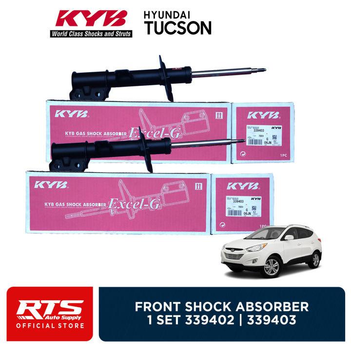 KYB Excel G Front Shock Absorber Hyundai Tucson 2010 - 2015 339402 ...
