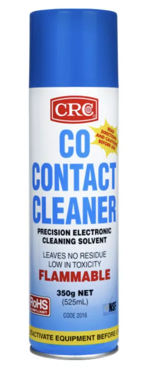 CRC CO CONTACT CLEANER #2016 350 g. สเปรย์ทำความสะอาดหน้าคอนแทคไฟฟ้า ...