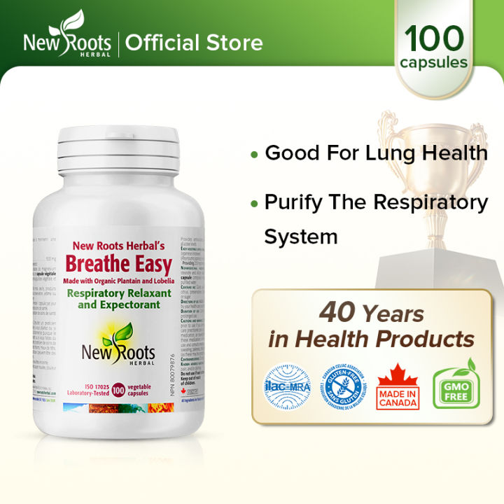 New Roots Herbal Respiratory Relaxant and Expectorant Protect Lungs ...
