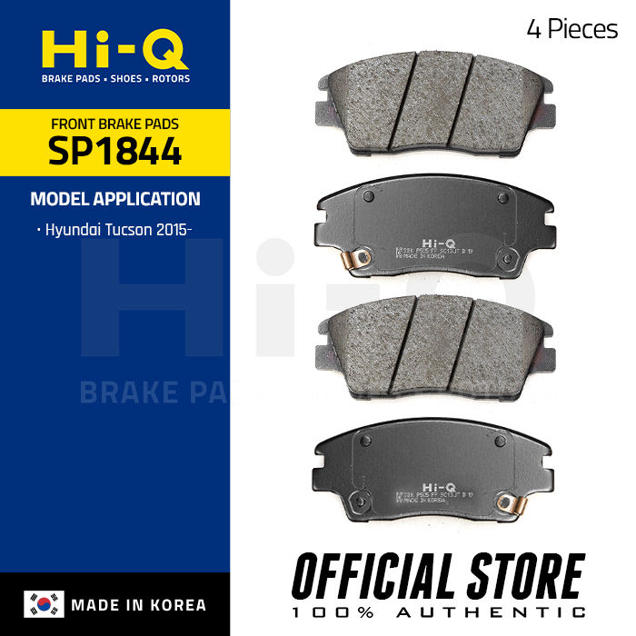 RoadFit Hi-Q Front Brake Pads for Hyundai Tucson 2015- 4pcs SP1844 ...