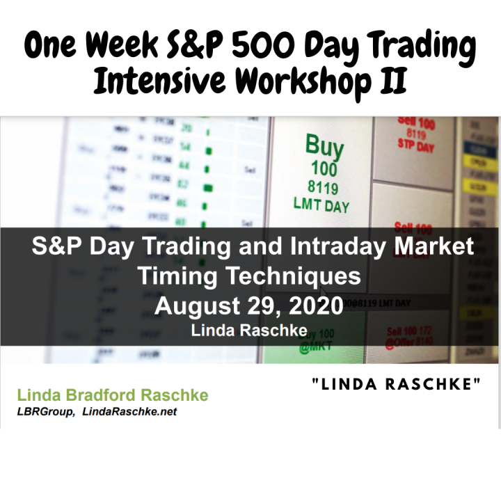 Linda Raschke – One Week S&P 500 Day Trading Intensive Workshop II ...