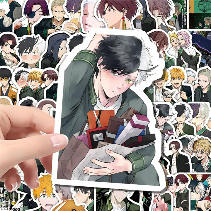 10/30/50pcs Cartoon Wind Breaker Anime Stickers Cool Haruka Sakura ...