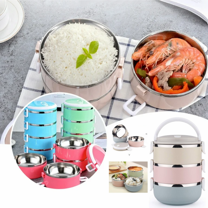 Stainless Steel Japanese Lunch Box breakfast container sealed and ...