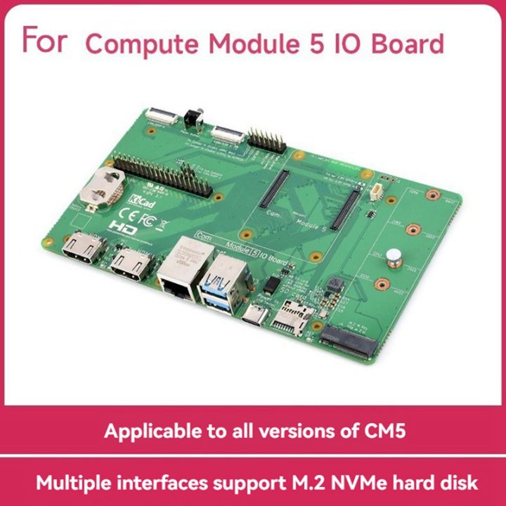 (GATM) For CM5 IO Board Baseboard for Compute Module 5 IO Board Support ...