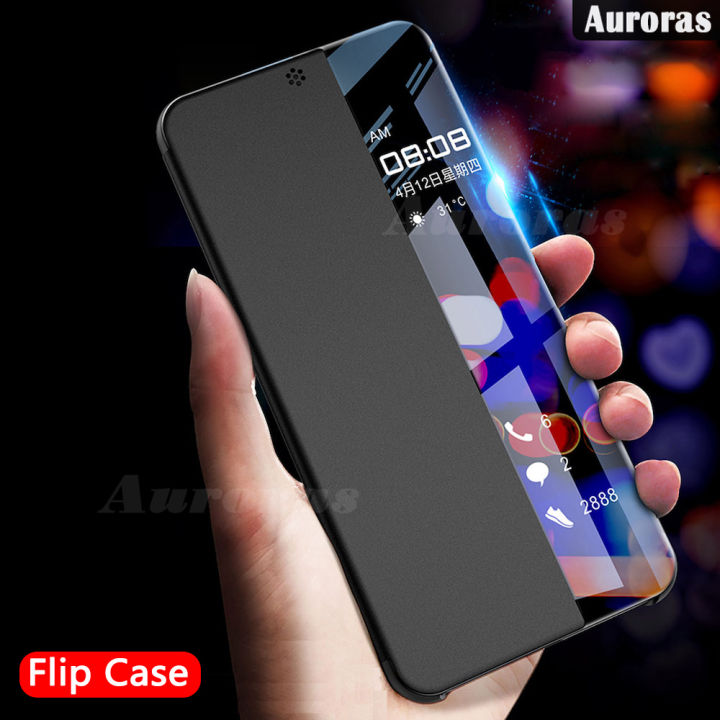 For Honor Magic 6 Pro Smart Window View Full Protection Leather Flip ...