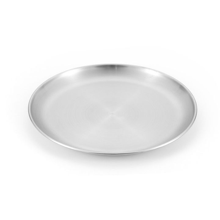 Homempire Camping Plate Stainless Steel Dinner Plate Tableware Dinner ...