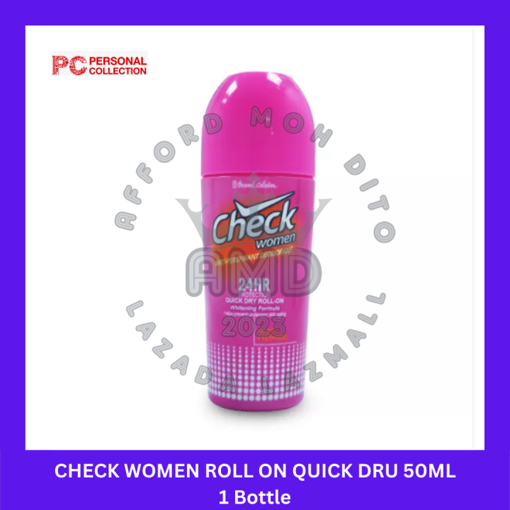 Personal Collection Check Deodorant for Women 50 ml | Lazada PH