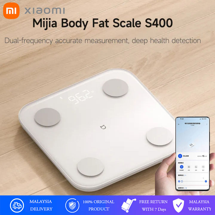 Xiaomi Mijia Weight Scale Body Fat Scale S400 Bluetooth 5.0 Smart Body ...