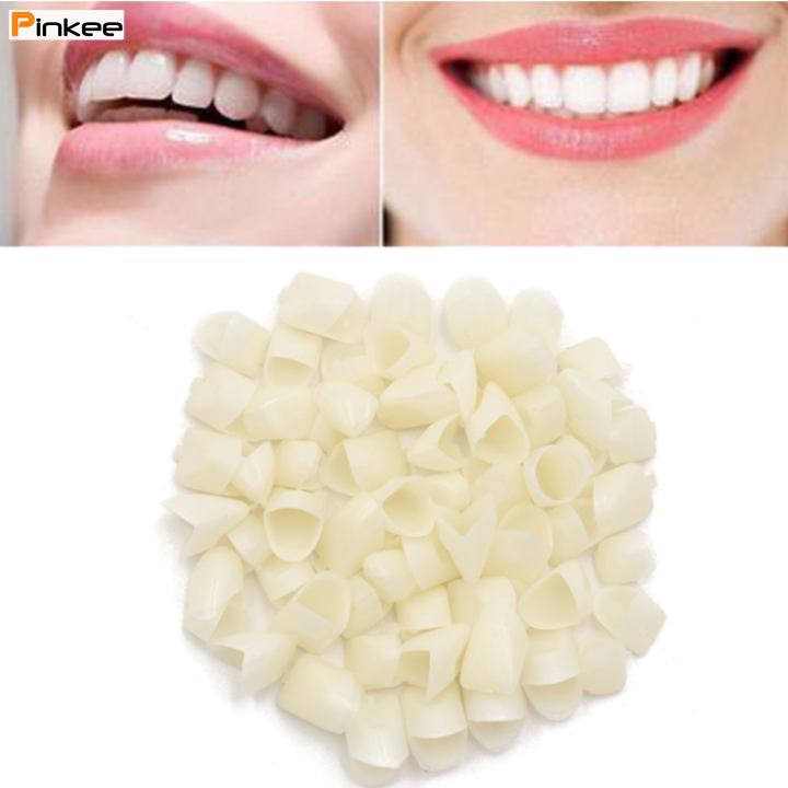 Pinkee temporary teeth crowns cover anterior molar front/back tooth ...