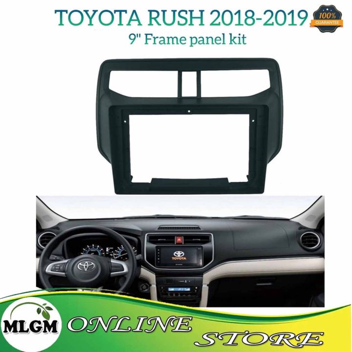 TOYOTA RUSH 2018-2019 Car Radio Stereo Frame Fascia Panel Accessory for ...