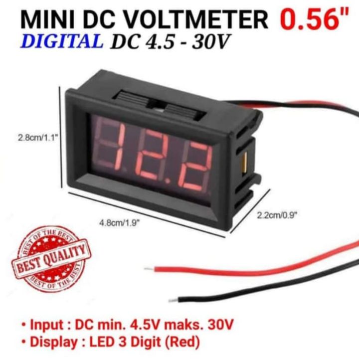 digital volt meter DC | Lazada Indonesia