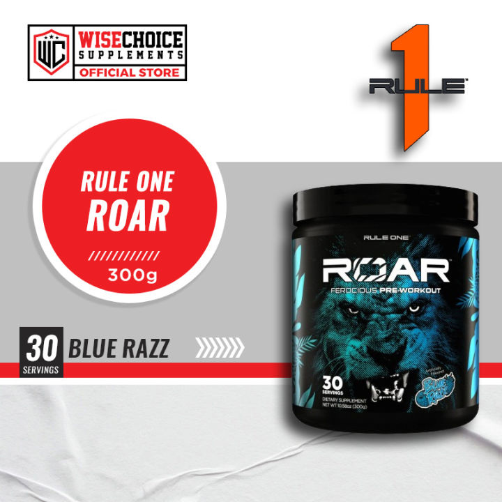 Rule 1 Roar Pre-workout 30 servings | Lazada PH