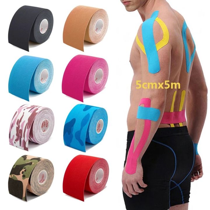 4.5M Sport Elastic Tape First Aid Wrap Stretch Bandage Physical Therapy ...