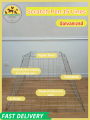 15 lines Galvanized Scratch pen / Chicken pen / Heavy Duty /cock cage ...