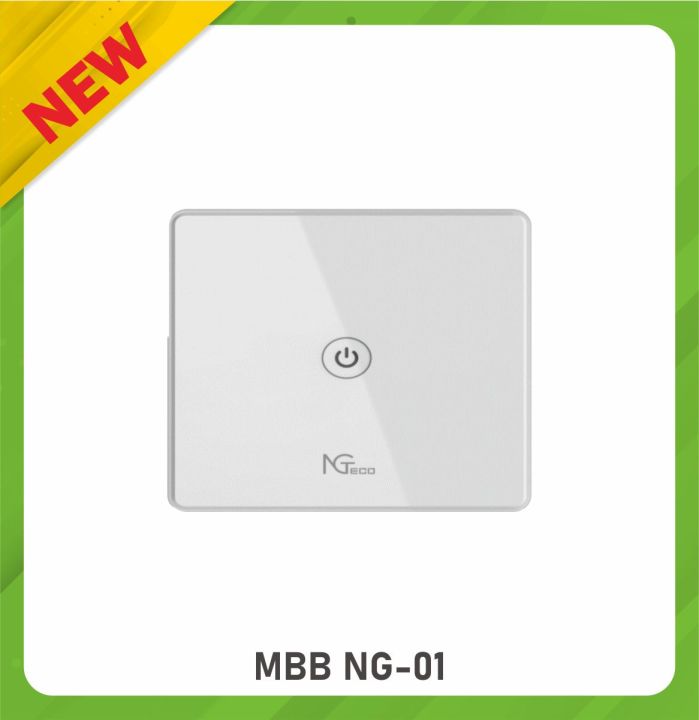 Saklar Pintar Touchscreen NGTeco MBB Smart Wall Switch 1 Gang | Lazada ...