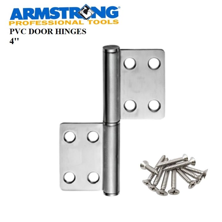 ARMSTRONG PVC DOOR HINGES STAINLESS HIGH QUALITY | Lazada PH