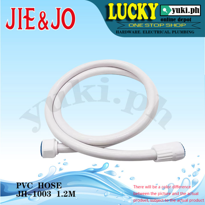 JH-1003 JIE&JO PVC Bidet/Shower Hose 1.2M | Lazada PH