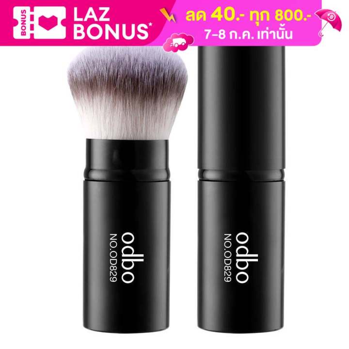 Odbo perfect brush แปรงแต่งหน้ามีปลอก ปัดบลัชออน แป้งฝุ่น OD829 | Lazada.co.th