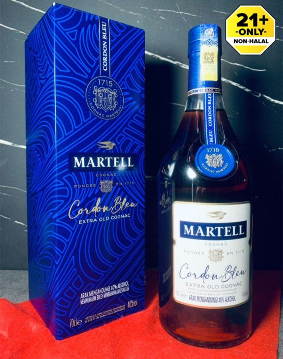 Martell Cordon Bleu Extra Old Cognac (New Packing) 70cl alc.40% | Lazada