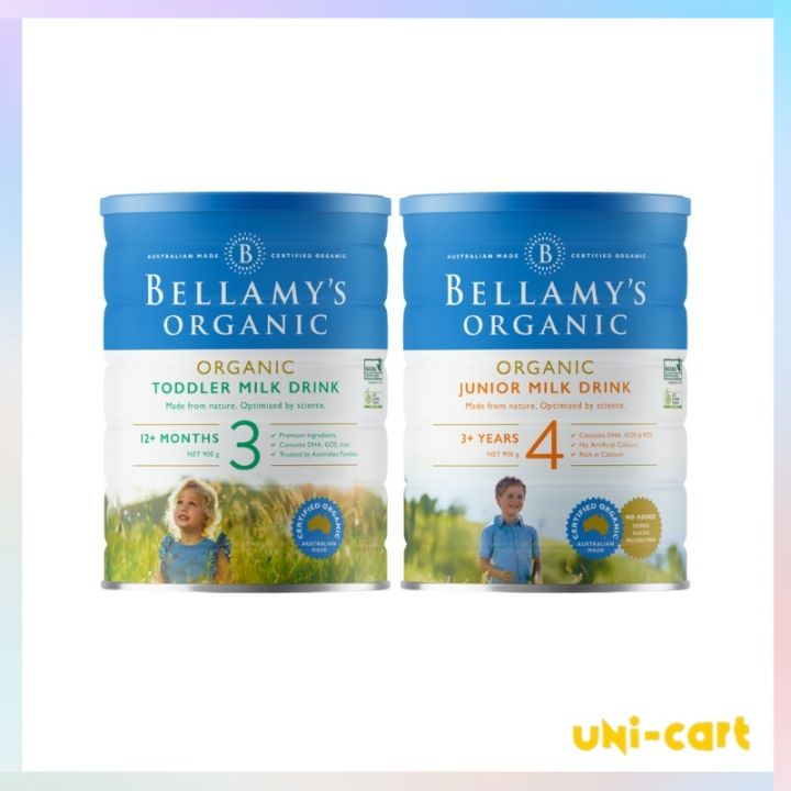 [Authentic] Bellamy's Organic Step 3 (12+ Months) & Step 4 (3+ Years ...