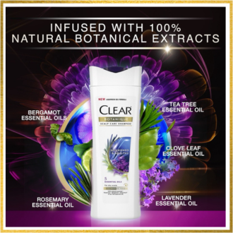 Clear Botanique Anti Dandruff Shampoo Nourished & Healthy 150ml | Lazada PH
