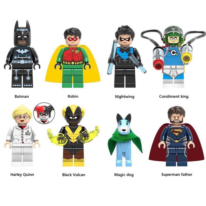 Mini Magic Dog Condiment King Black Vulcan Figures Educational Robin ...