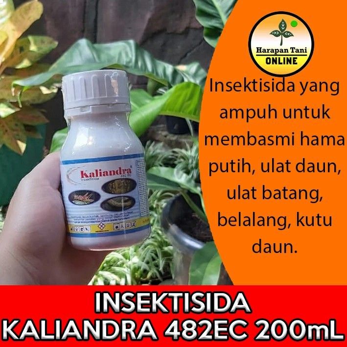 Kaliandra 482EC 200mL | Insektisida Belalang, Kutu Putih, Ulat Daun ...