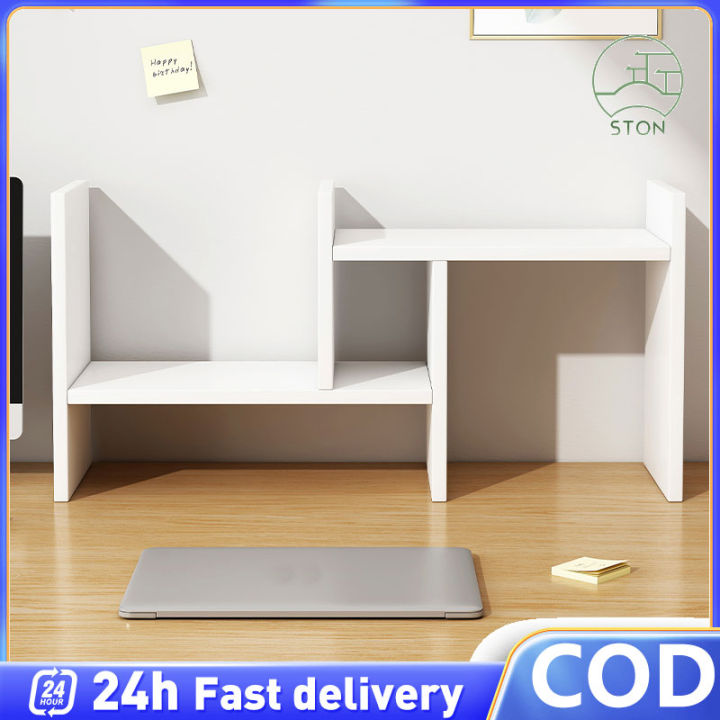 Adjustable Multipurpose Table top rack adjustable expandable Book Shelf ...