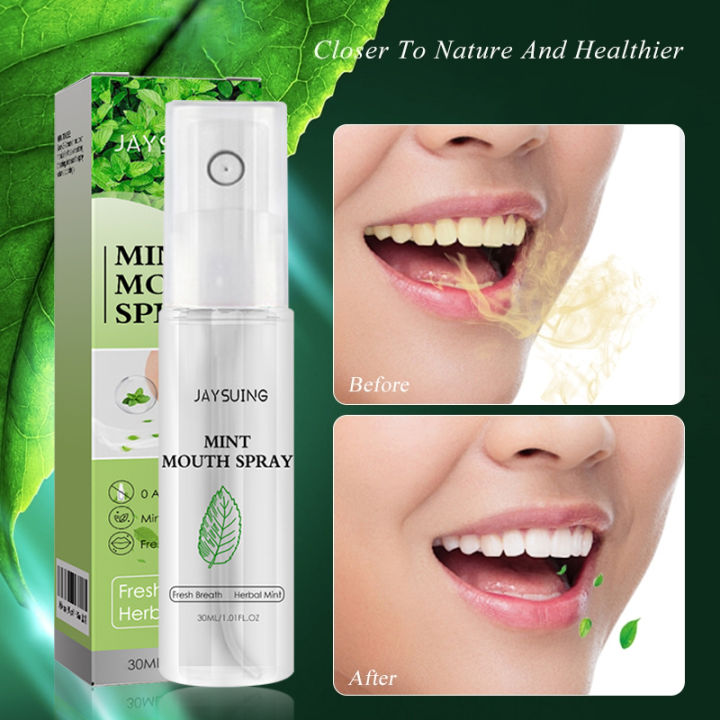 Mint mouth spray freshener 30ML 24 hours to maintain fresh | Lazada PH