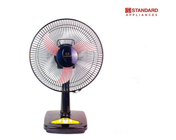 Standard Desk Fan SDS-16B / SDS-16BK Electric Fan 16" Desk Fan SDS 16BK ...