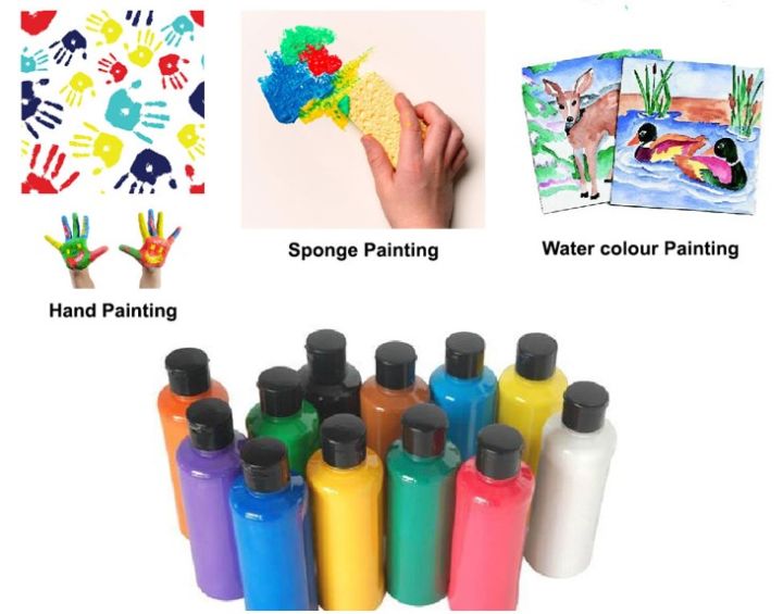 Tempera Paste Color / Instant Water Colour 440ml | Lazada