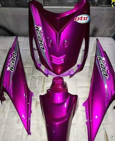 cat candy tone pink PU canditone candi transparan candy tone cat duco ...