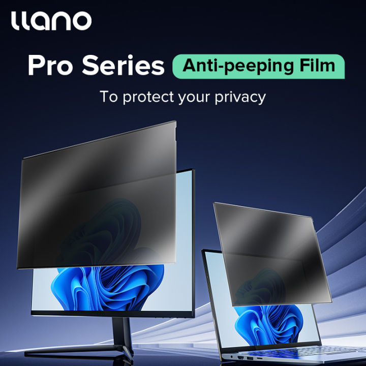 llano Laptop Privacy Screen Protector for 16:9 16:10 Ratio Computer ...