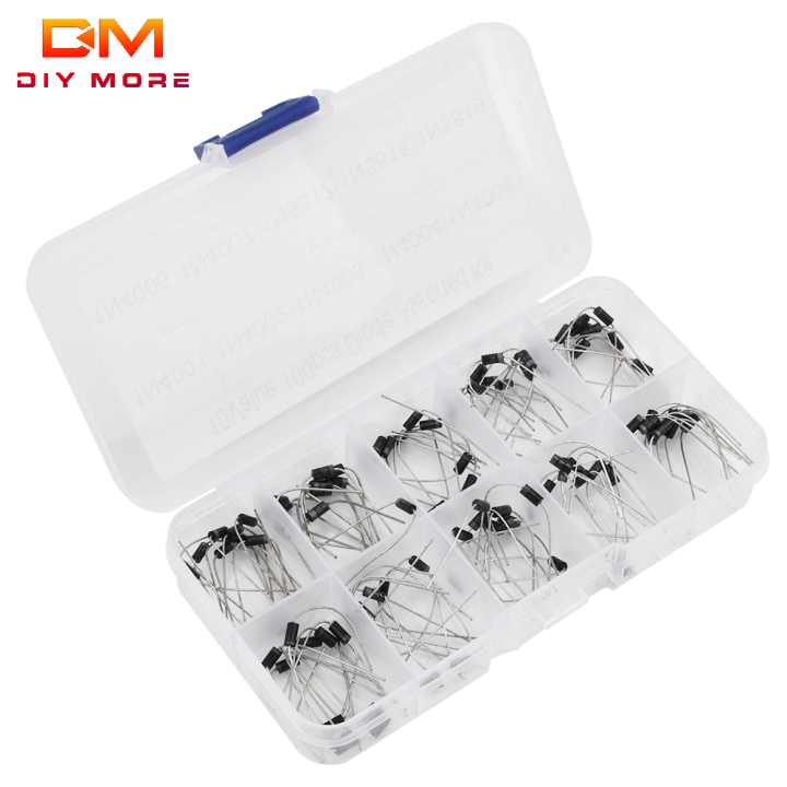 Diymore Rectifier Diode Set 1N4001-1N4007-1N5819 In 10 Specifications ...