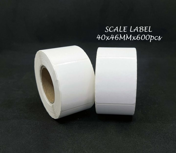 THERMAL WEIGHING SCALE LABEL BARCODE LABEL 100ROLLS/BOX"BLANK" | Lazada