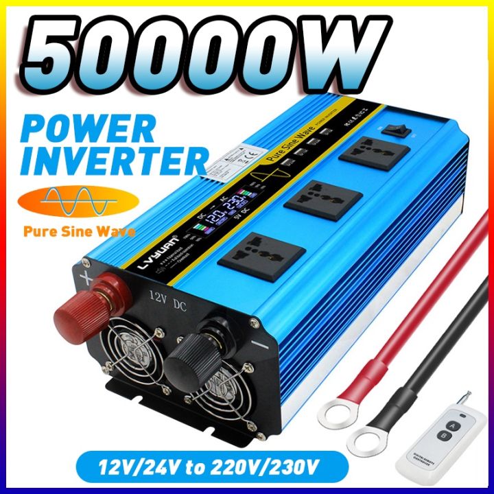 ️Pure Sine Wave Inverter ️】50000W Original Power Inverter Car Inverter ...