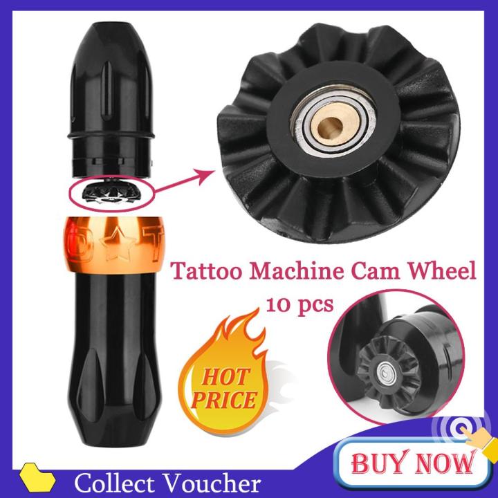 10 Slots Alloy Replacement Rotary Tattoo Machine Cam Wheel Bearing ...