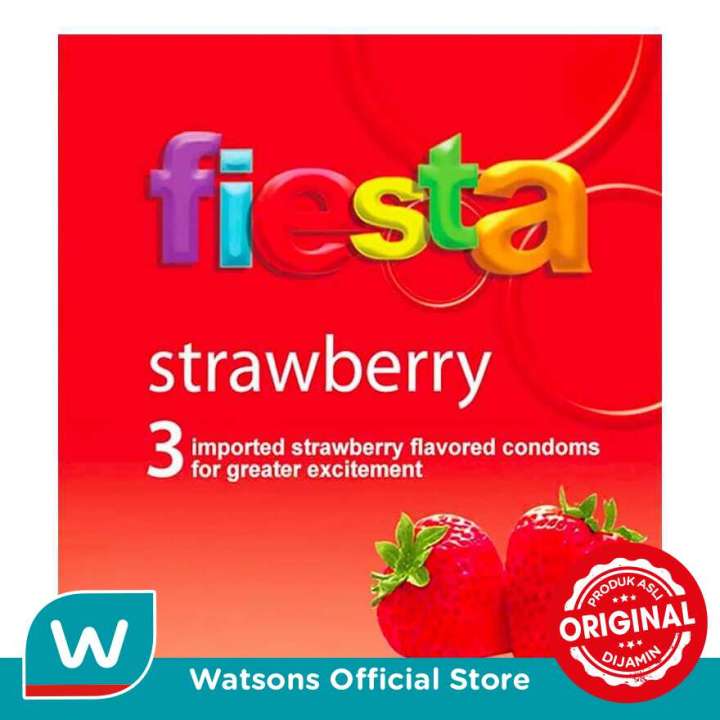 Fiesta Strawberry 3 Sachet | Lazada Indonesia