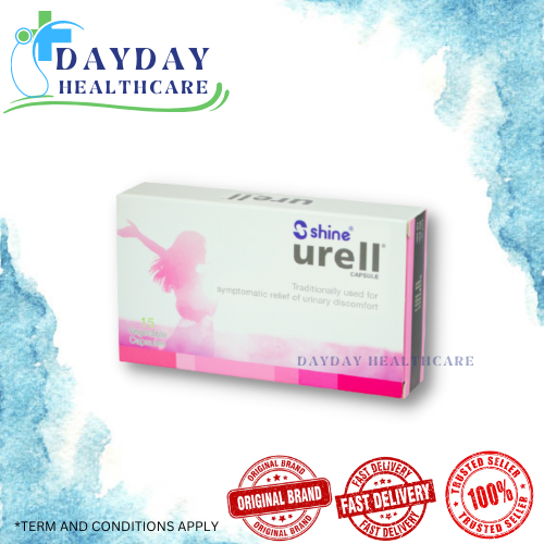 Shine Urell 15's (1 Box) (FREE 3packs urinary alkalizer powder ) | Lazada