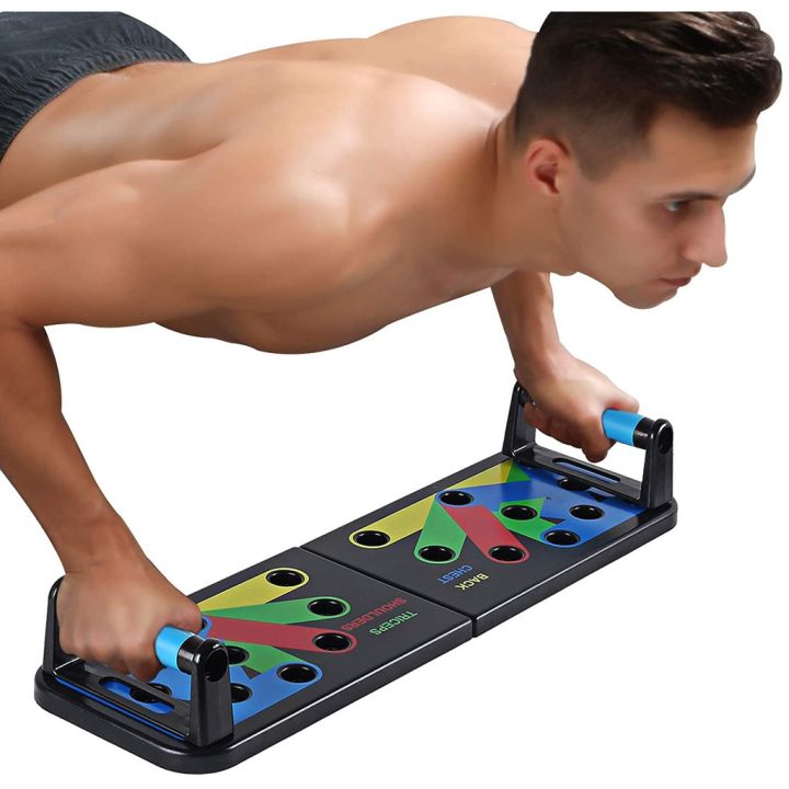 SYH 12 in 1 Push Up Board Color-Coded Wide Push Up Board System | Lazada PH