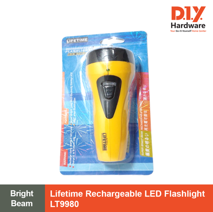Lifetime Rechargeable LED Flashlight | Lazada PH