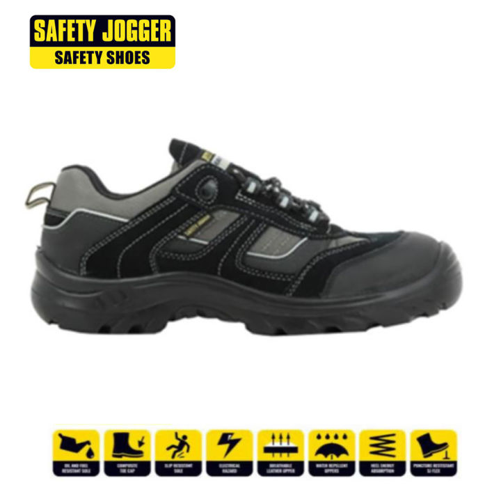 Safety Jogger รุ่น JUMPER รองเท้านิรภัยหุ้มส้นหนังกลับ | Lazada.co.th