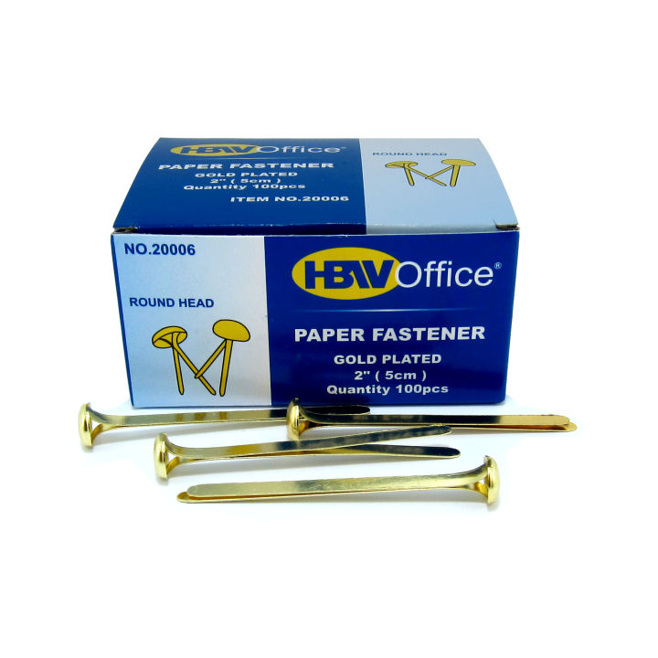 HBW Round Head Paper Fastener 2 inch | Lazada PH