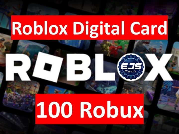 Roblox Digital Card—100 Robux (GENUINE PRODUCT KEY) | Lazada PH