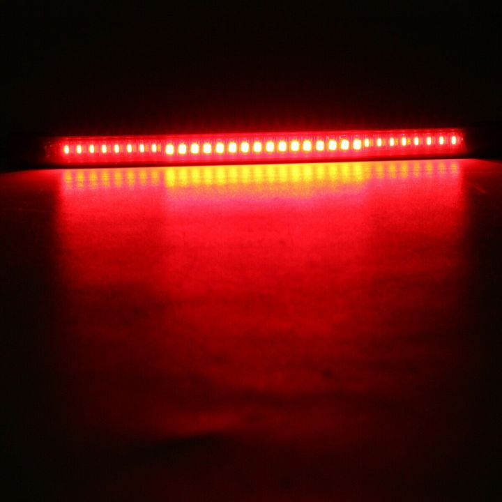 Universal 48 LED Light-Strip Light Rear Red Turn Signal Brake Stop DC ...