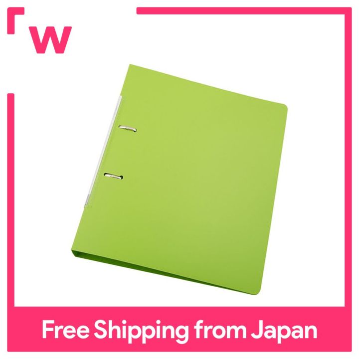 Lihit Lab. Ring File 2-hole D-type A4 Yellow Green G2230-6 | Lazada PH